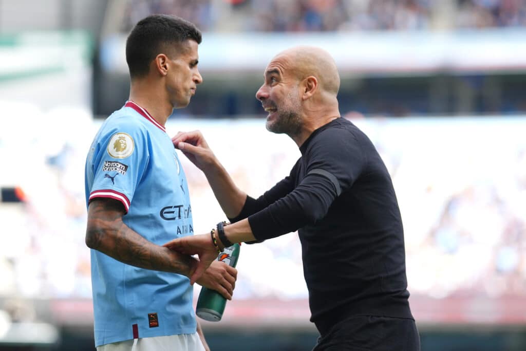 Joao Cancelo: Guardiola habló de su salida en el 2023