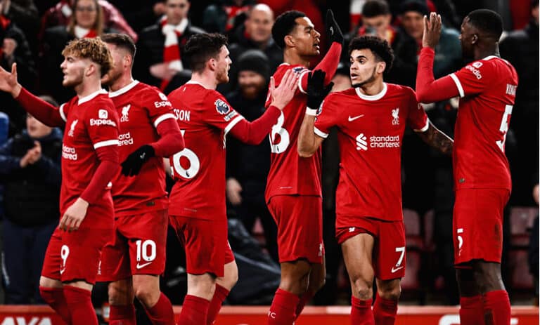 Liverpool: tabla de posiciones en la Premier League 23-24