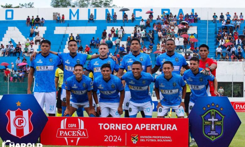 Histórico: San Antonio Campeón de la Copa Paceña 2024