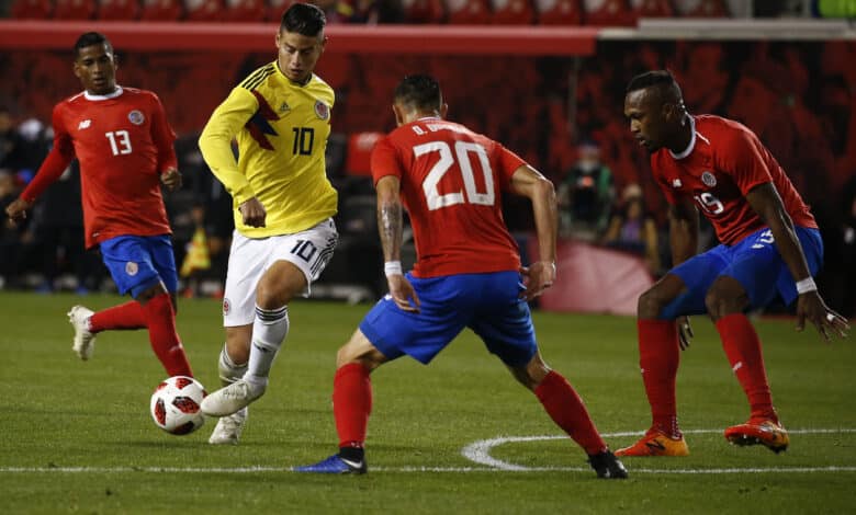 James Rodríguez vs. Costa Rica: historia y antecedentes