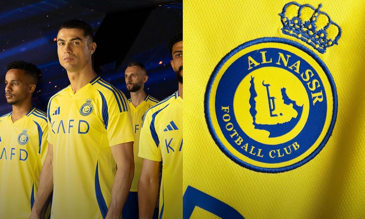 Cristiano Ronaldo presentó la nueva camiseta de Al Nassr