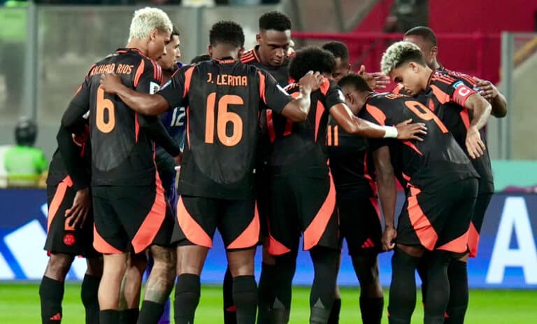 Selección Colombia: jugadores con tarjeta amarilla