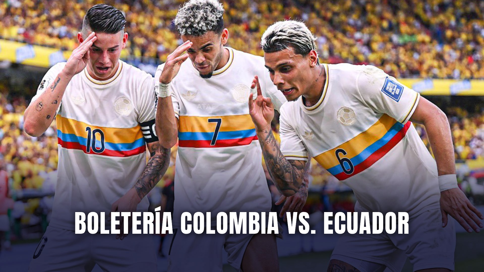 Boletas Colombia vs. Ecuador: precios, dónde y cómo comprar