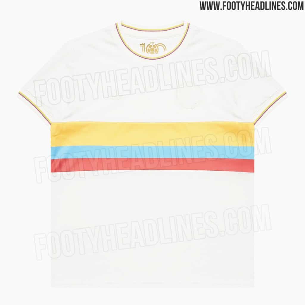 Selección Colombia: camiseta por 100 años de la Federación