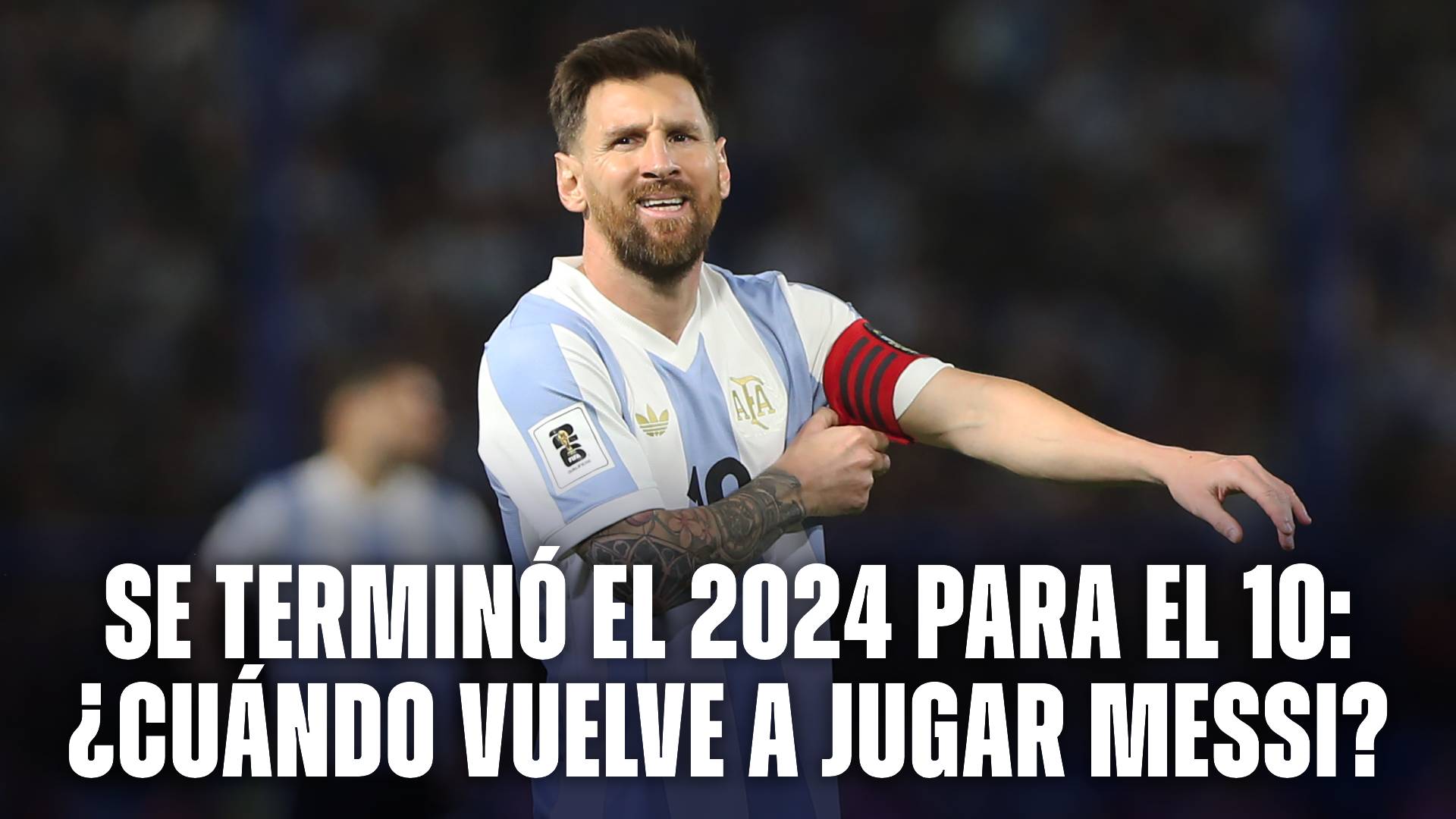 Estadísticas de Lionel Messi 2024: sus números finales