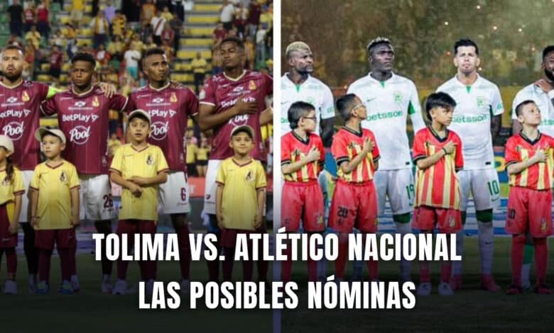 Atlético Nacional: la posible nómina ante Tolima este jueves