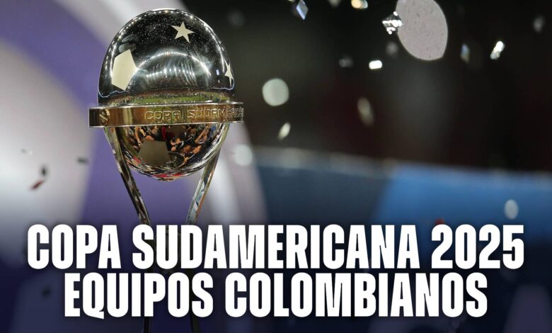 Partidos de equipos colombianos en la Copa Sudamericana 2025