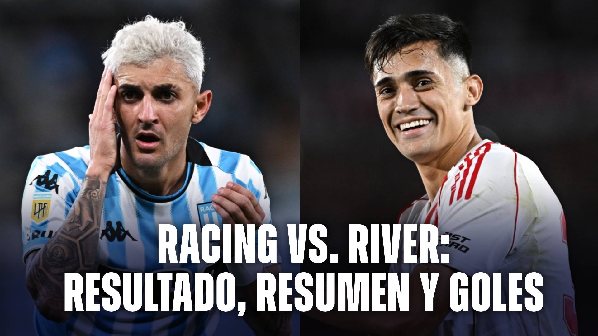 Racing vs. River: resultado, resumen y goles del clásico