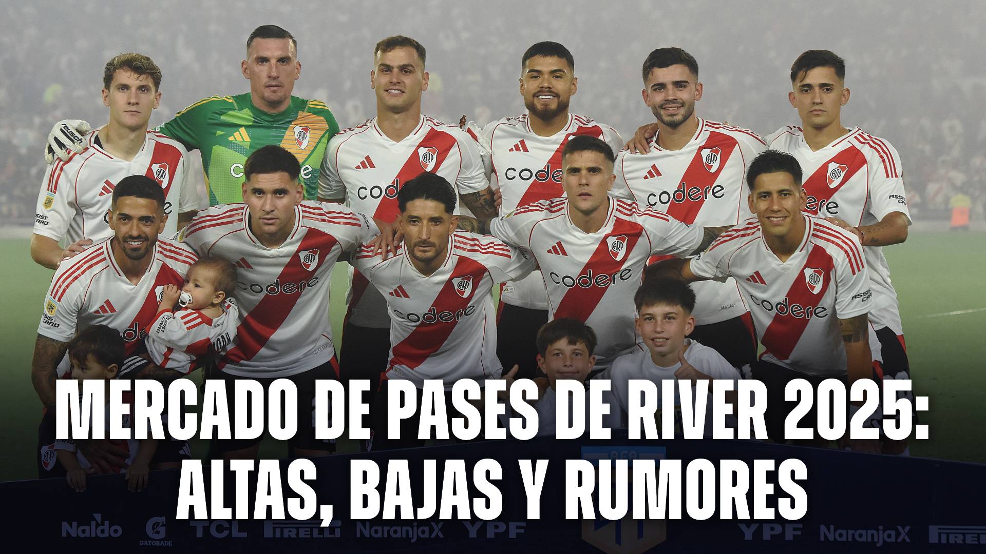 Mercado de pases de River 2025: altas, bajas y rumores