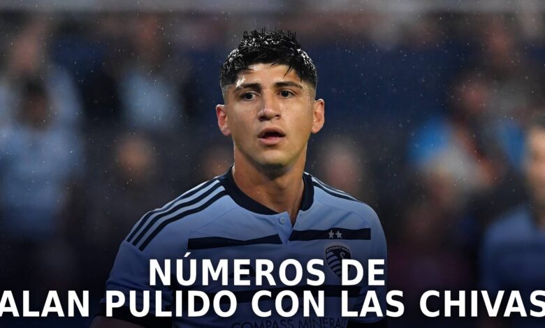Alan Pulido y sus números como delantero de las Chivas