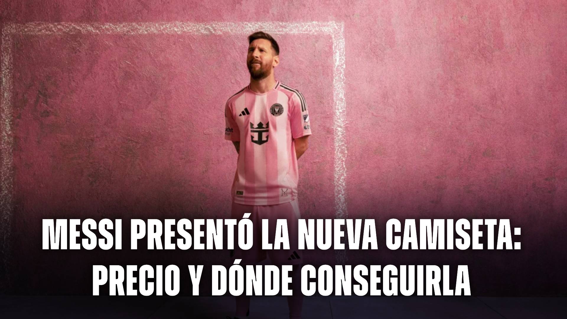 Nueva camiseta de Messi en Inter Miami: precio y detalles