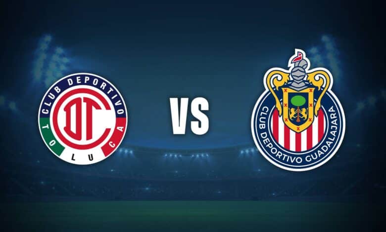 Toluca vs Chivas: pronostico, formaciones y donde ver
