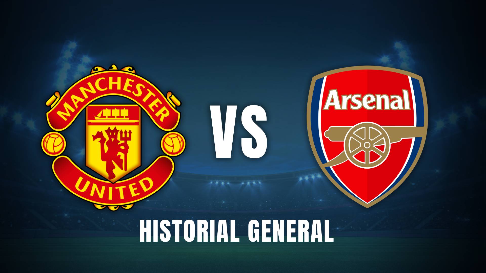 Manchester United vs. Arsenal: historial general en torneos