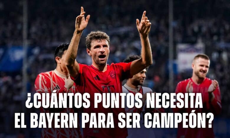 Bayern Munich hoy: cuántos puntos necesita para ser campeón