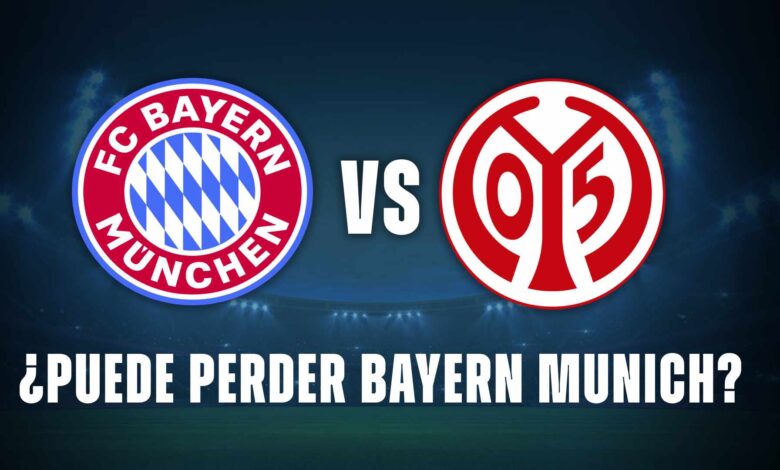 Bayern Munich hoy: probabilidades de perder vs Mainz en la Bundesliga