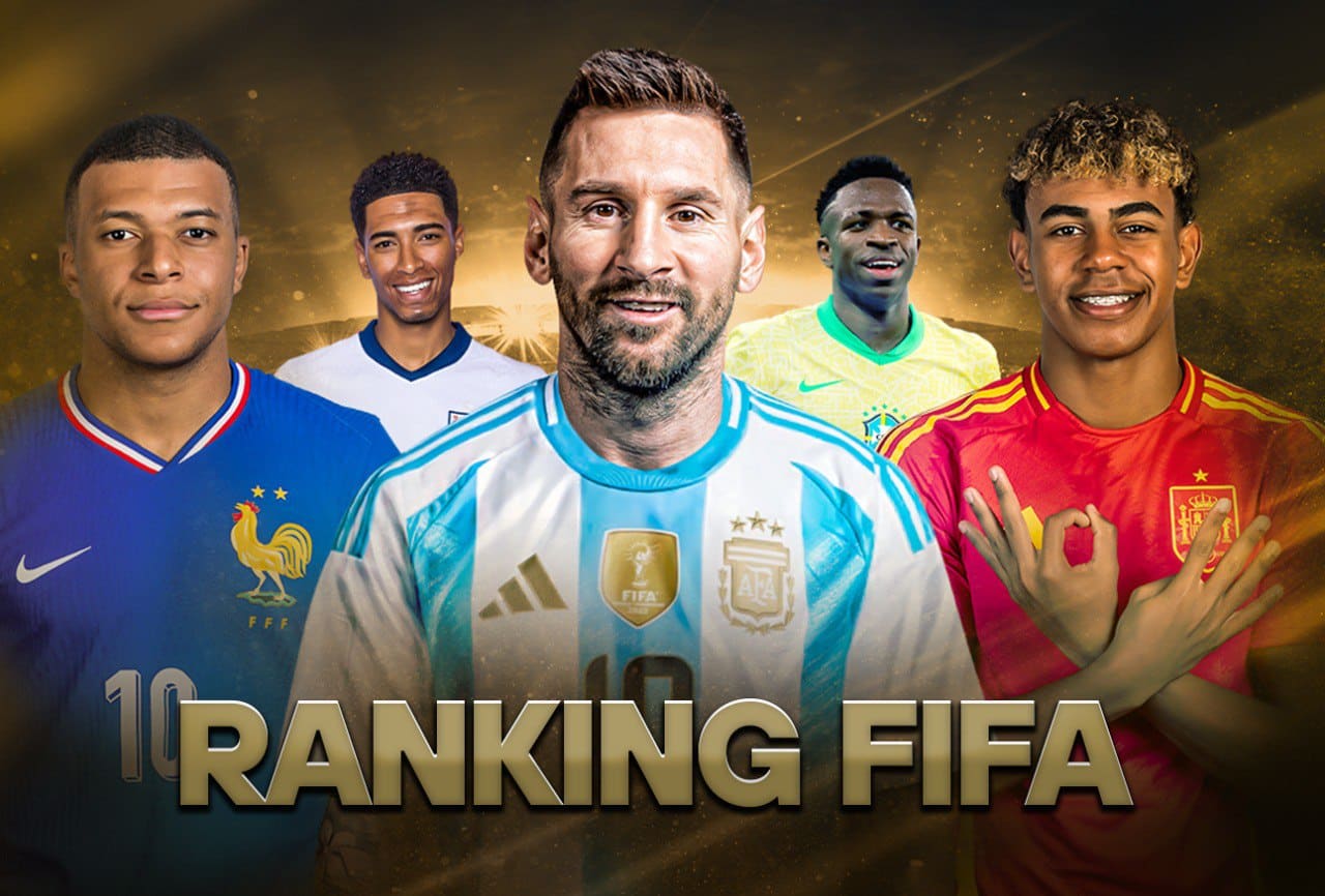 Ranking de la FIFA actualizado: el Top 100 de selecciones