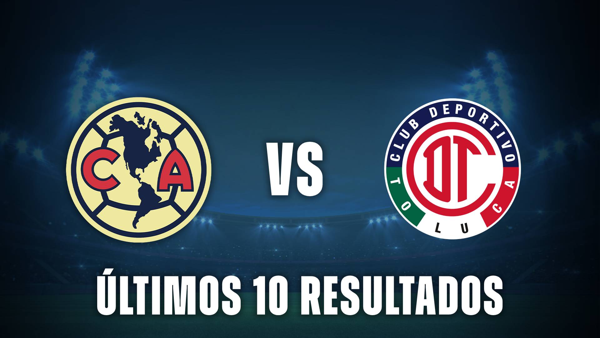 América vs Toluca: últimos 10 resultados por la Liga MX