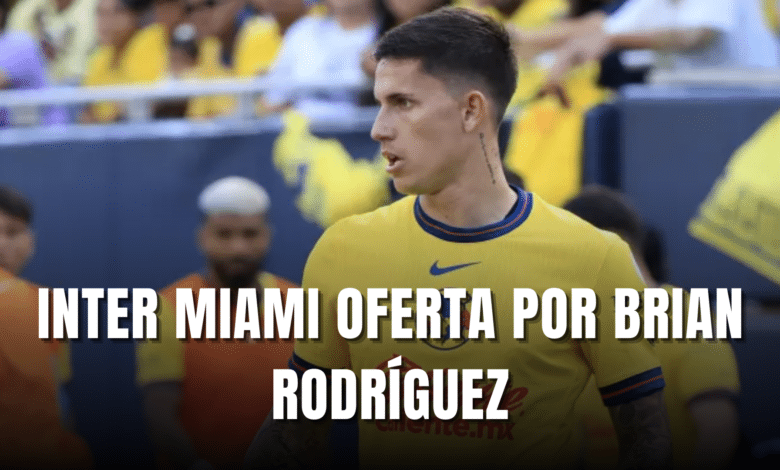 ¿Brian Rodríguez se va del América? Inter Miami oferta por él