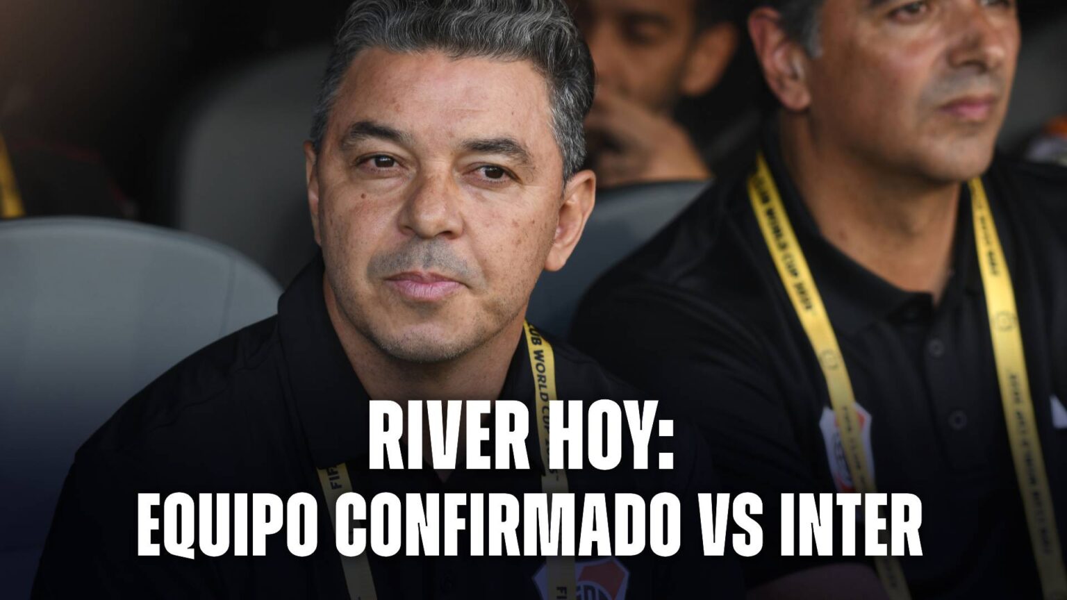 River hoy: Alineación confirmada vs Inter en el Mundial