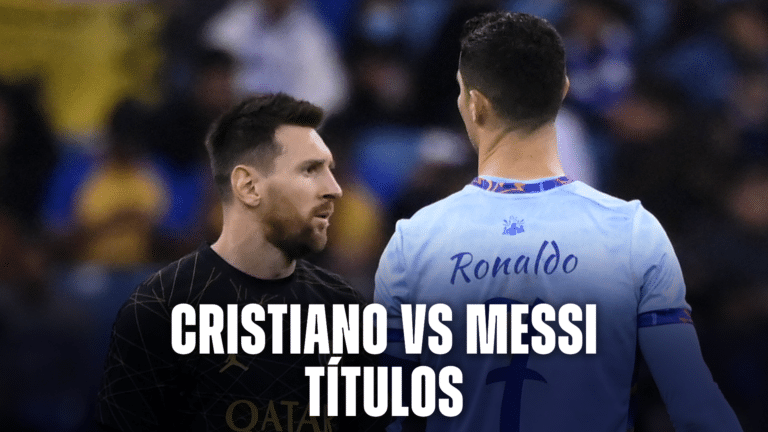 Cristiano Ronaldo vs Lionel Messi: Historial de títulos