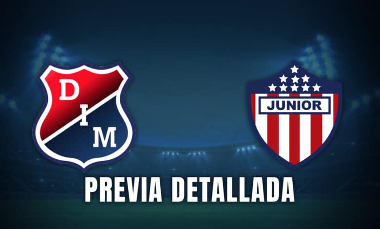 Medellín vs. Junior: fecha, TV y toda la previa