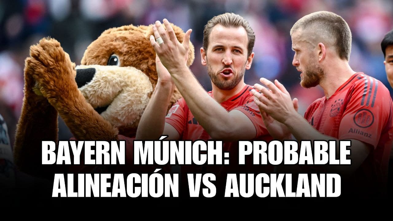 Bayern Múnich hoy: Alineación probable vs Auckland City