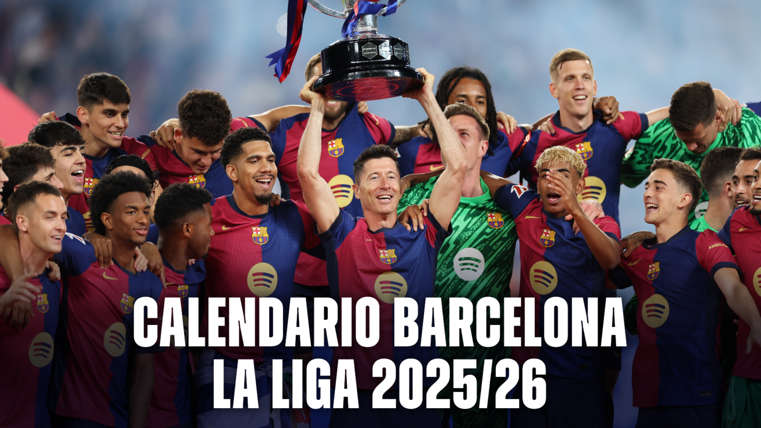 Calendario del Barcelona en La Liga 2025/26