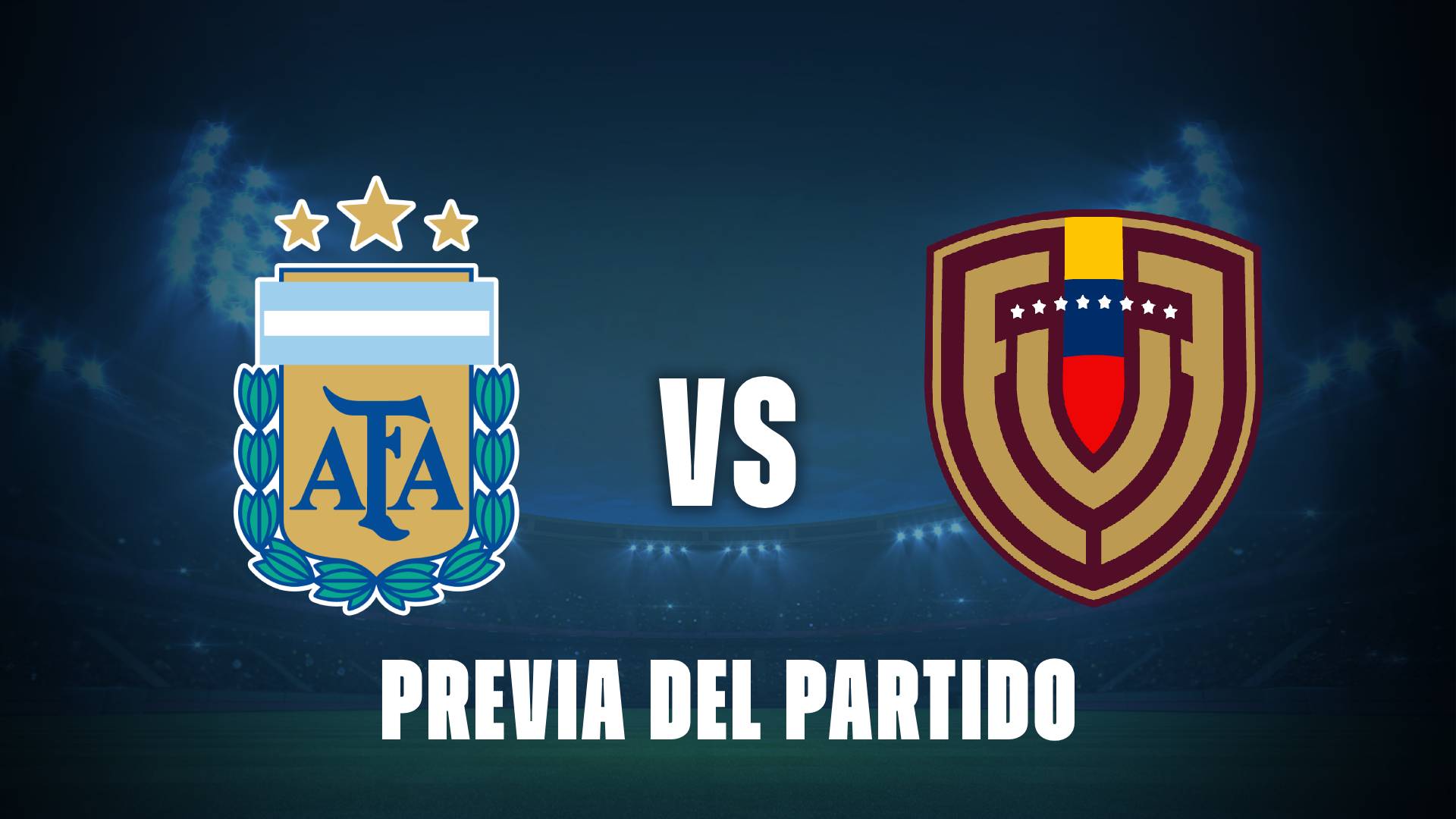 Argentina vs Venezuela: donde ver, posibles formaciones y horarios por Eliminatorios 2026