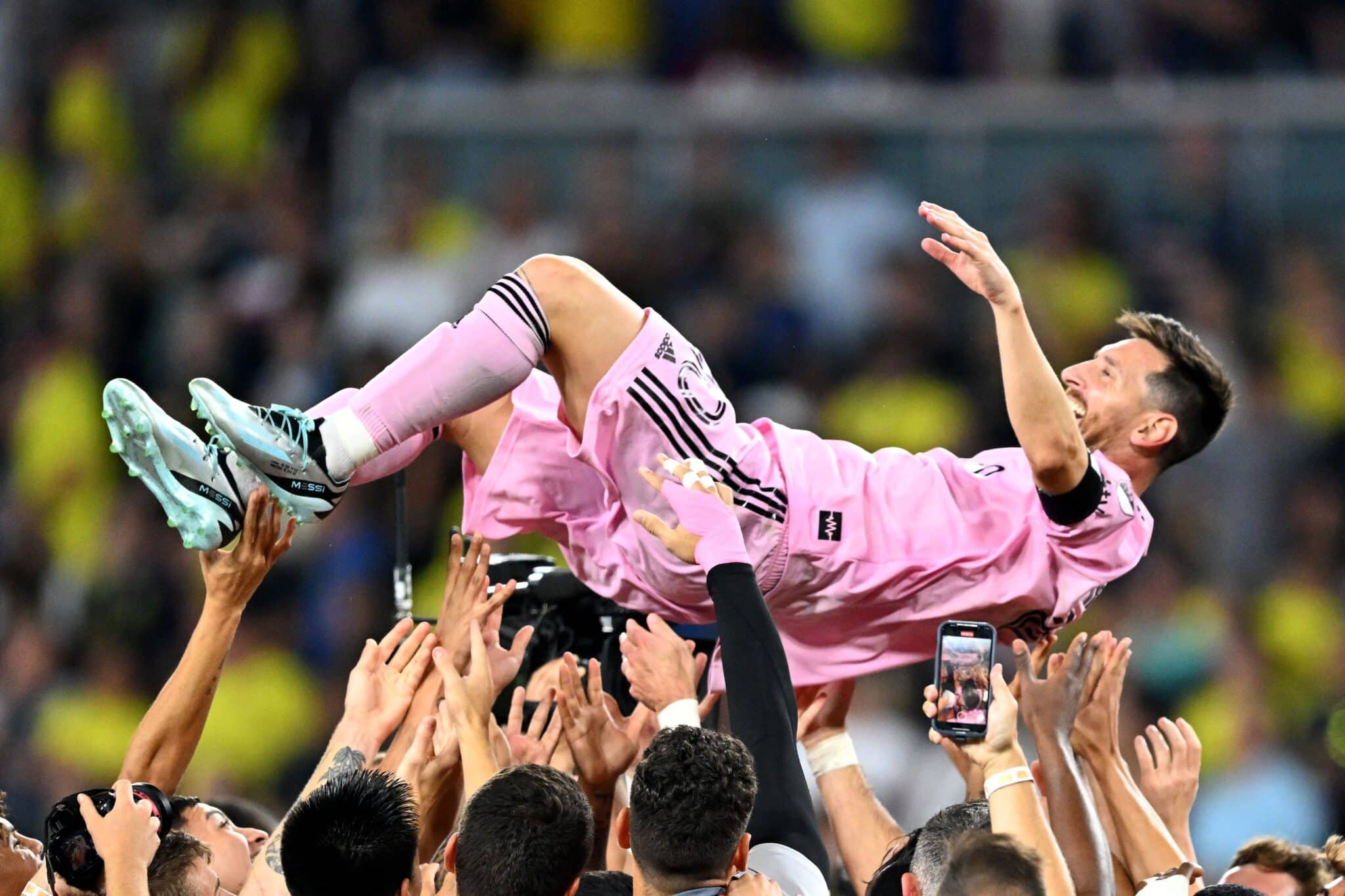 Lionel Messi Hits 500 League Career Goals Milestone in Inter Miami’s ...