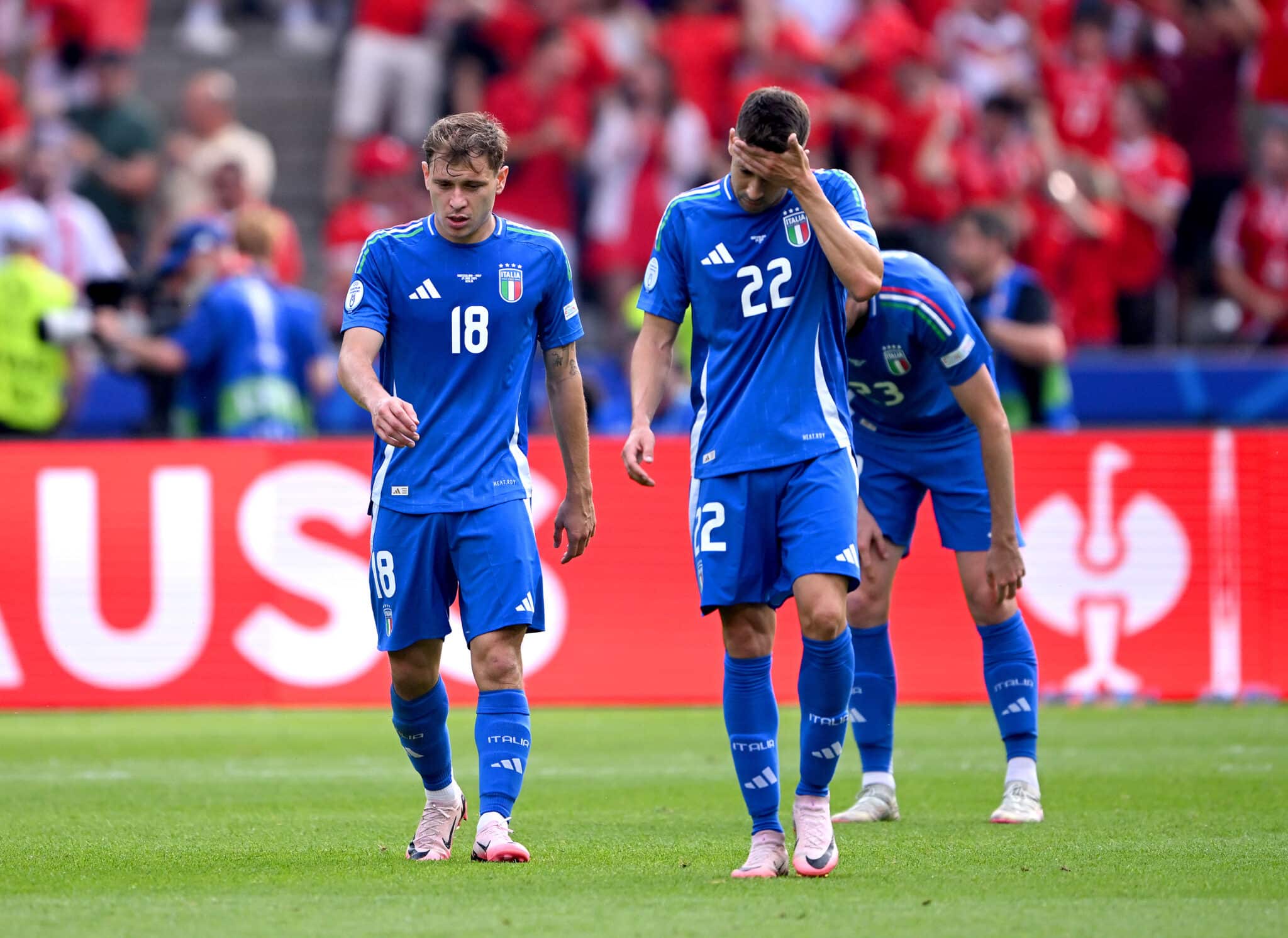 Defending Champions Italy Knocked Out of Euros after Devastating ...