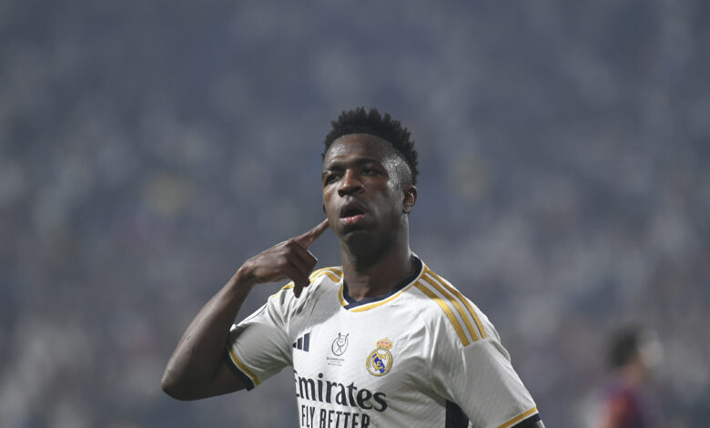 Vini Jr. marca hat-trick e atinge marca histórica no El Clásico; veja a ...