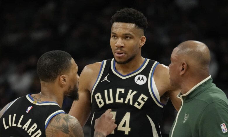 O momento terrível do Milwaukee Bucks
