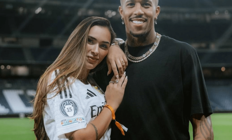 Tainá Castro publica vídeo de Éder Militão cantando