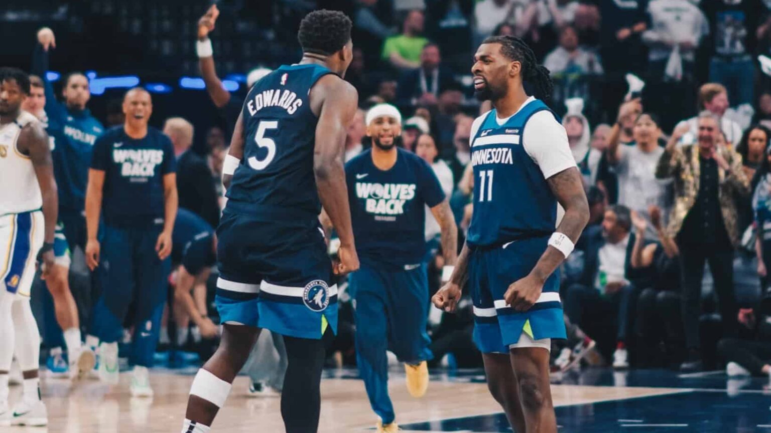 NBA: Edwards brilha e Minnesota vence Lakers de novo